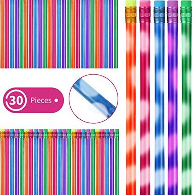 Color Changing Mood Pencil with Eraser Wooden Pencils Heat Activated ...
