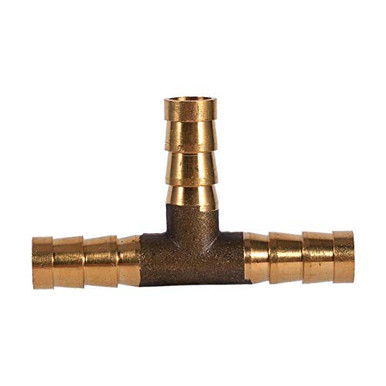 Barbed T Piece Gas Hose Connector Adapter Quick Release 3 Way Gas ...