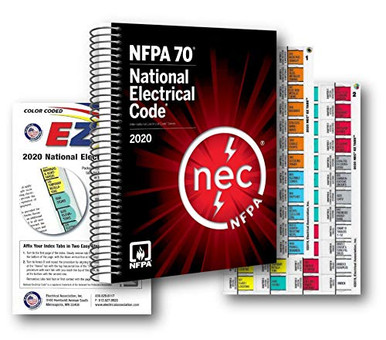 NFPA National Electrical Code (NEC) Spiralbound, with Color Coded EZ ...