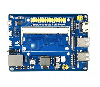 XYGStudy Compute Module IO Board with PoE (Power Over Ethernet) Feature Development Board for ...