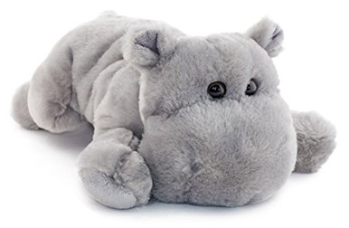 VIAHART Huck The Hippo 12 Inch Stuffed Animal Plush by Tiger Tale Toys ...