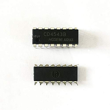 Todiys New 30Pcs CD4543B CD4543BE CMOS BCDtoSevenSegment ...