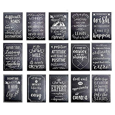 Geeduo Inspirational Wall Art Positive Quotes Wall Decor Motivational ...