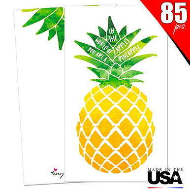 85 You Are a Pineapple in the World of Apples Note Cards Business Card ...