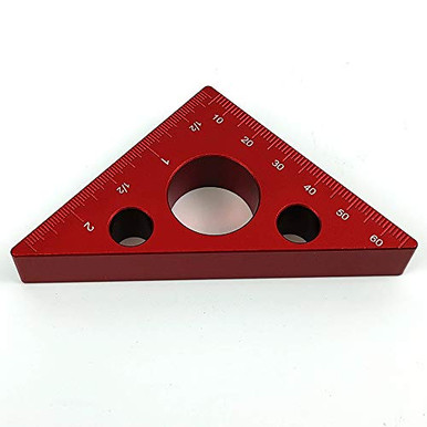 Aluminum Alloy Triangle Ruler,45 Degree Angle Ruler,Carpentry Squares ...