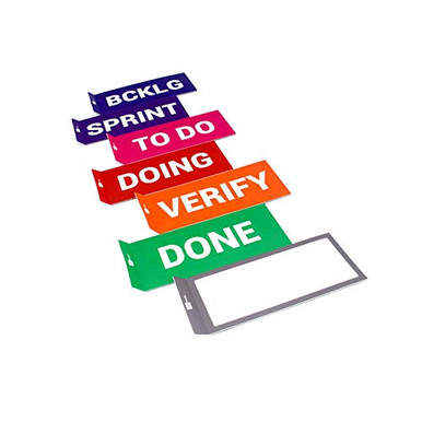 Scrum Board Cards Magnetic for Agile Scrum kanban- 7X COLUMNcards ...