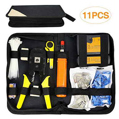 Airsnigi Network Tool Kit, 11 in 1 Professional Ethernet Computer ...