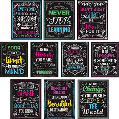 Motivational Posters for Classroom Inspirational Quotes Posters Wall ...