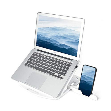 Laptop Stand, Plastic Laptop Riser Adjustable Multi-Angle Tablet Stand ...