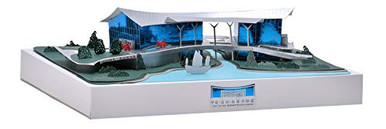 Architecture Toys 3D Puzzles Lighting Up in Night Paper Model for ...