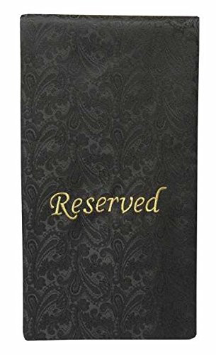 Swanson Christian Pew Sash Reserved Black with Gold Letters ...