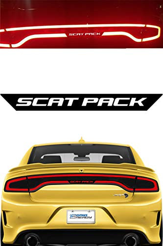 20152020 Dodge Charger Scat Pack Tail Light Decal Racetrack Text ...