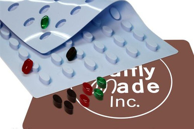 Truffly Made. Oval Chocolate Truffle, Jelly and Candy Mold, 54 cavities ...