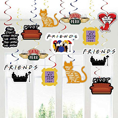 30Ct Friends TV Show Party Hanging Decorations, Friends Theme Friends ...