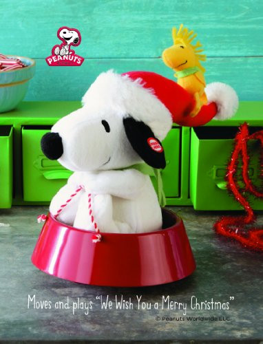 Hallmark Peanuts Sleddin Snoopy Techno Plush - Warehousesoverstock