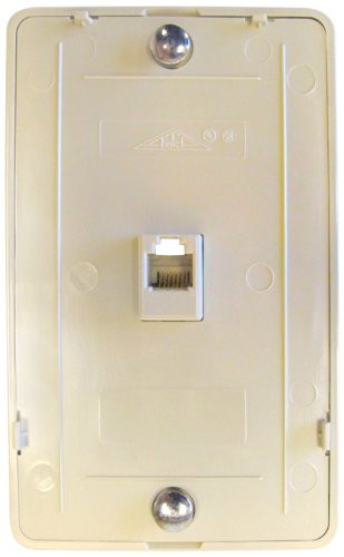 Allen Tel Products AT219-6 Wall Single Gang, 1 Port, 6 Position, 6 ...