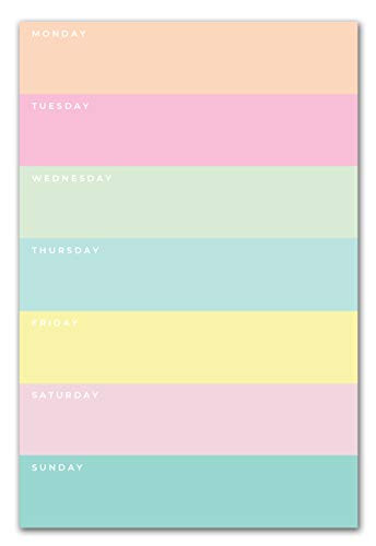 Daily Planner by Sweetzer Orange Undated 2020 Planner Colorblock ...