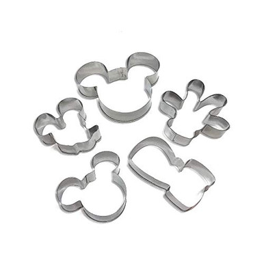 Dadam Mickey Mouse Cookie Cutter Stainless Steel Frame Pastry Biscuit ...