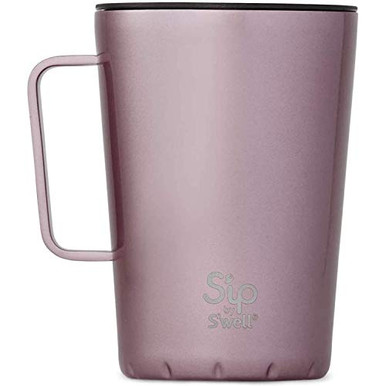 S'ip by S'well Stainless Steel Takeaway Mug - 15 Fl Oz - Pink Punch ...