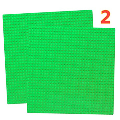 10" x 10" Base Plate Set Compatible with Classic Baseplate Plates Green ...