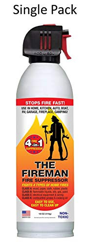 The Fireman MultiPurpose Fire Extinguishing Suppressant Spray 18 oz 1 ...