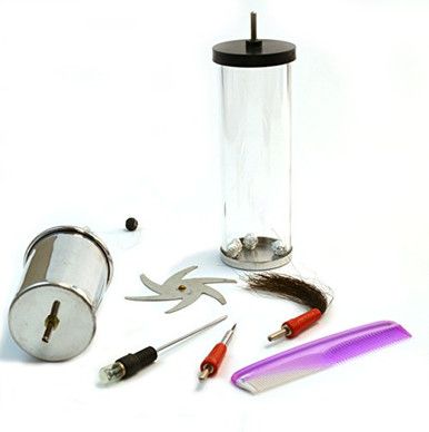 7 Piece Electrostatic Kit to Be Used with Van De Graaff and Wimshurst ...
