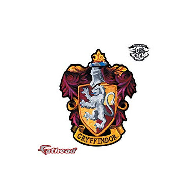 FATHEAD Harry Potter Gryffindor House SigilLarge Officially Licensed ...