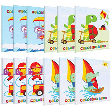 Incredible Value Coloring Books for Kids Epic Bulk Party Pack of 12 ...