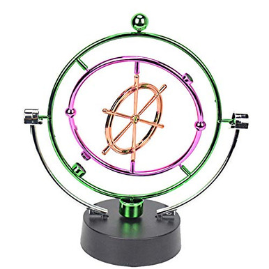 Aryellys Kinetic Art Perpetual Motion Desk Toy, Perfect Desktop Toys ...