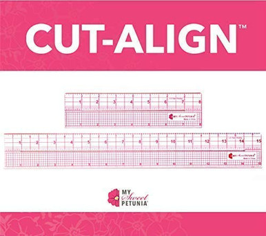 CutAlign Precision Slotted Rulers Set of 2 Rulers for Card Making ...