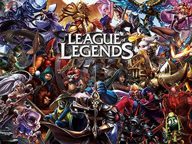 League of Legends Backdrop Video Game Party Photo Studio Booth ...