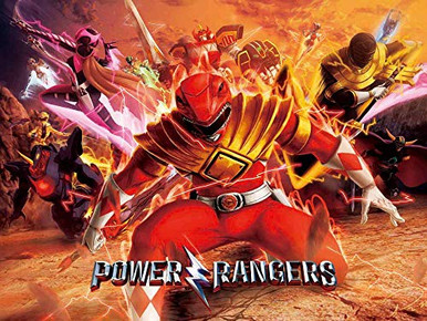 Power Rangers Backdrop Cartoon Superhero Boy Photo Photography ...
