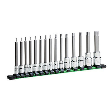 Capri Tools Long Star Bit Socket Set Advanced Series 15Piece ...