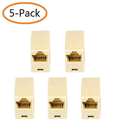 RJ45 Coupler,Cat5 Coupler,Cat5 5e 6 Ethernet Cable 8P8C Extender ...