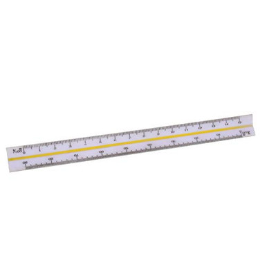 Utoolmart 15cm Triangular Architect Metric Scale Plastic Great Drafting ...