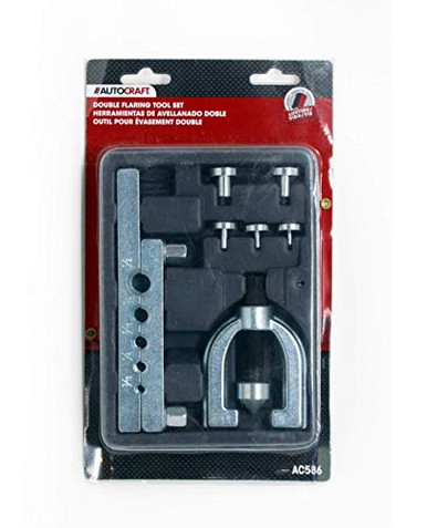 Autocraft - Double Flaring Tool Kit | Brake Line Tubing | Flare Set ...