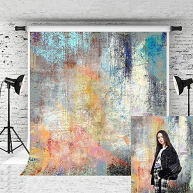 RBQOKJ 5x7ft Abstract Backdrop Colorful Pigment Art Vinyl Photography ...