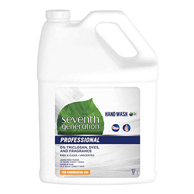 Seventh Generation Professional Liquid Hand Wash Soap Refill, Free ...