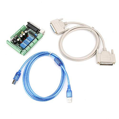 MACH3 Motion Control Card Set, 6 Axis CNC MACH3 USB Interface Breakout ...