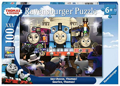 Ravensburger Thomas The Tank Engine: Say Cheese, Thomas! 100Piece XXL ...