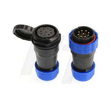 HangTon HE29 9 Pin Power Connector Waterproof IP68 Circular Male Female ...