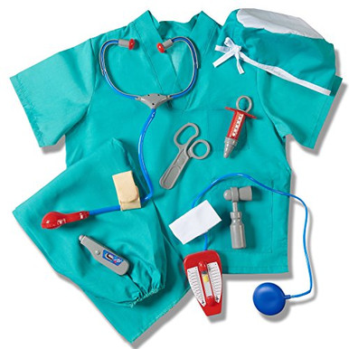 Prextex Child s Halloween Doctor Dress up Surgeon Costume Set and ...