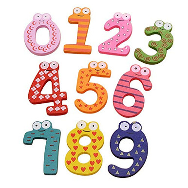 Magnetic Letters Refrigerator Sticker09 numbers Early Educational ...