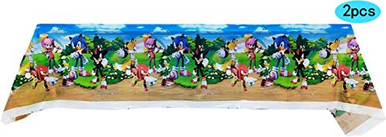 Sonic The Hedgehog Themed Birthday Party Decorations Disposable Sonic ...