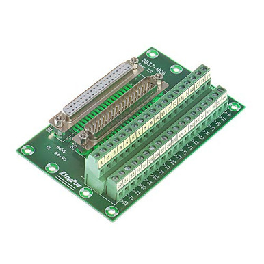 Anmbest DB25 Solderless Male Female Header Breakout Connector, RS232 D ...