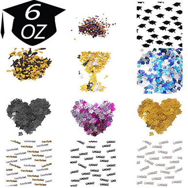 Graduation Party Supplies6OZ Confetti Grad Table Confetti Metallic Grad ...