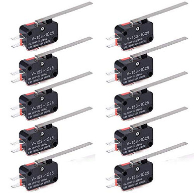 Gebildet 10 pieces Miniature Micro Limit Switch Momentary SPDT Snap ...