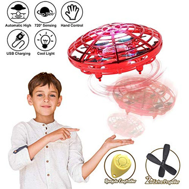 98K Hand Operated Drones for Kids or Adults, Light Up Joy Flying Ball ...