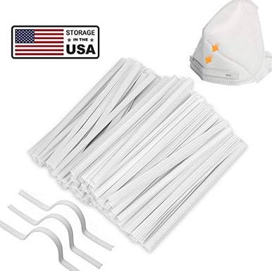 Plastic Nose Bridge Strips for Mask, 10CM Double Wire Nose Bridge ...