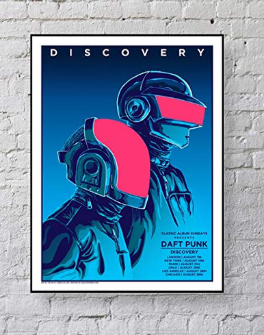 MeiMeiZ Daft Punk Poster Standard Size 18Inches by 24Inches Daft Punk ...